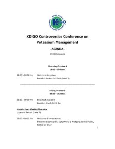 KDIGO Potassium Management Agenda_Final – KDIGO