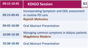 KDIGO Session @ ISPD 2024 Congress – KDIGO